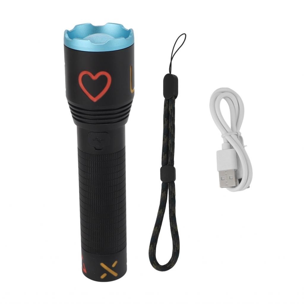 Powerful LED Flashlight Fluorescent Strip Coating Handheld | Shopee ...