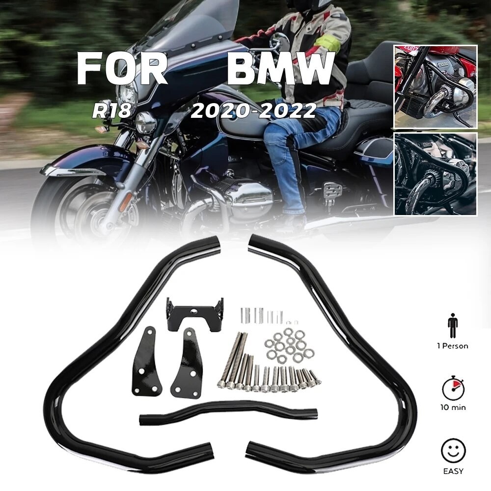 EG For BMW R18 2020 2021 2022 Motorcycle Bumper Protection Engine Guard ...