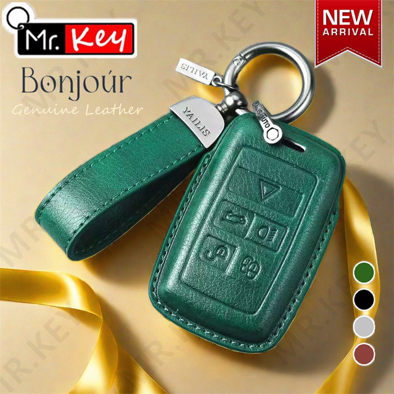 【Mr.Key】เคสกุญแจหนังวัวแท้ พรีเมี่ยม อุปกรณ์เสริม สําหรับ Land Rover ...