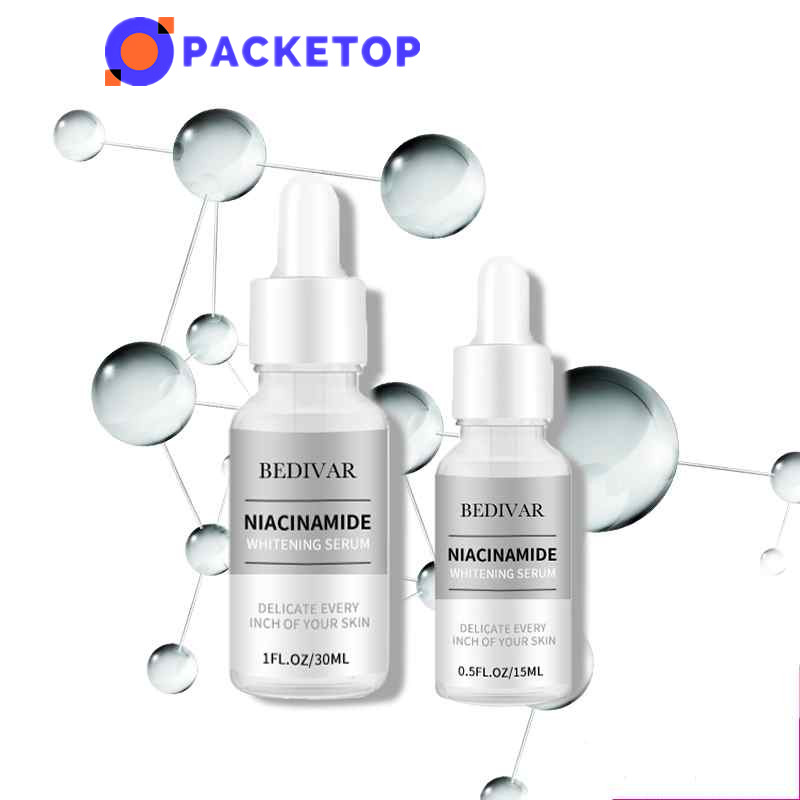 Bedivar เซรั่มไวท์เทนนิ่งไนอะซินาไมด์ ต่อต้านสิว และต่อต้านการอักเสบ ...