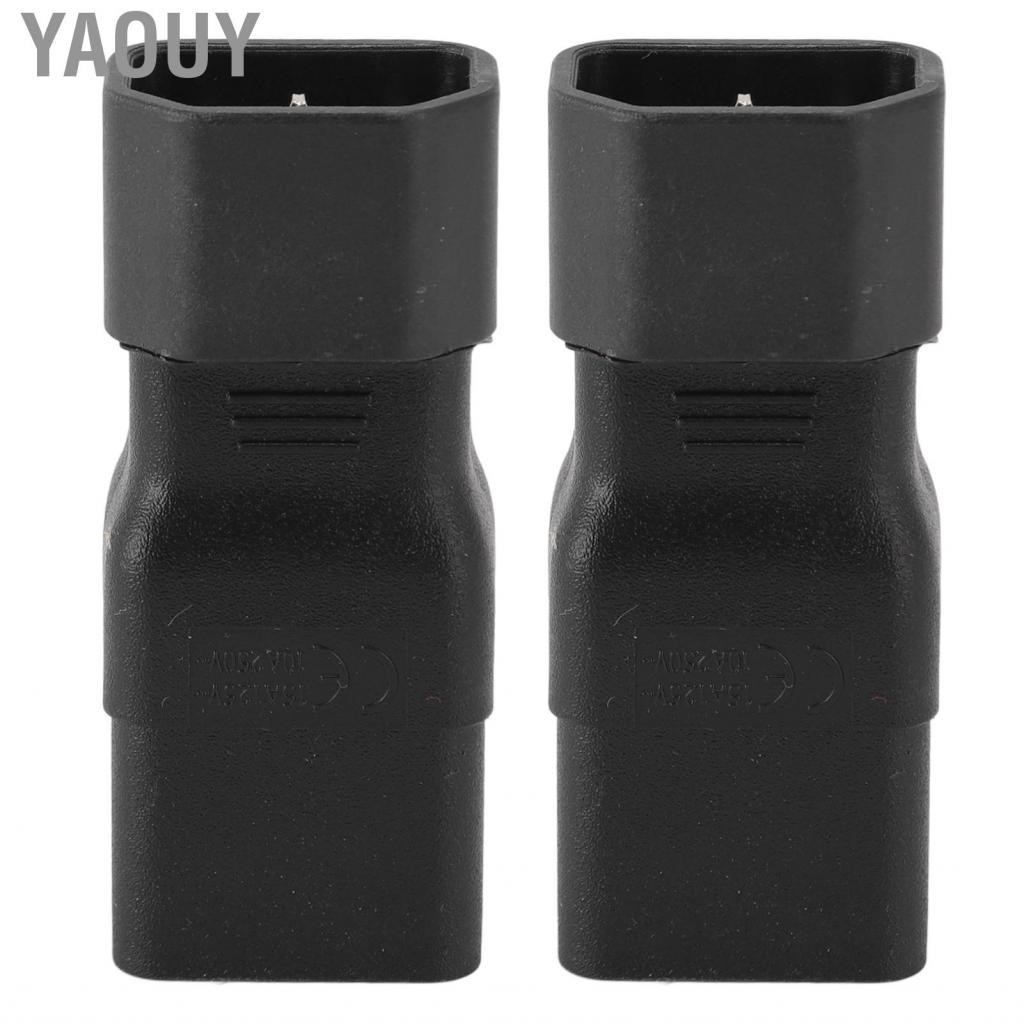 Yaouy IEC320 C14 To C19 Power Adapter Server PDU Conversion Plug UPS ...