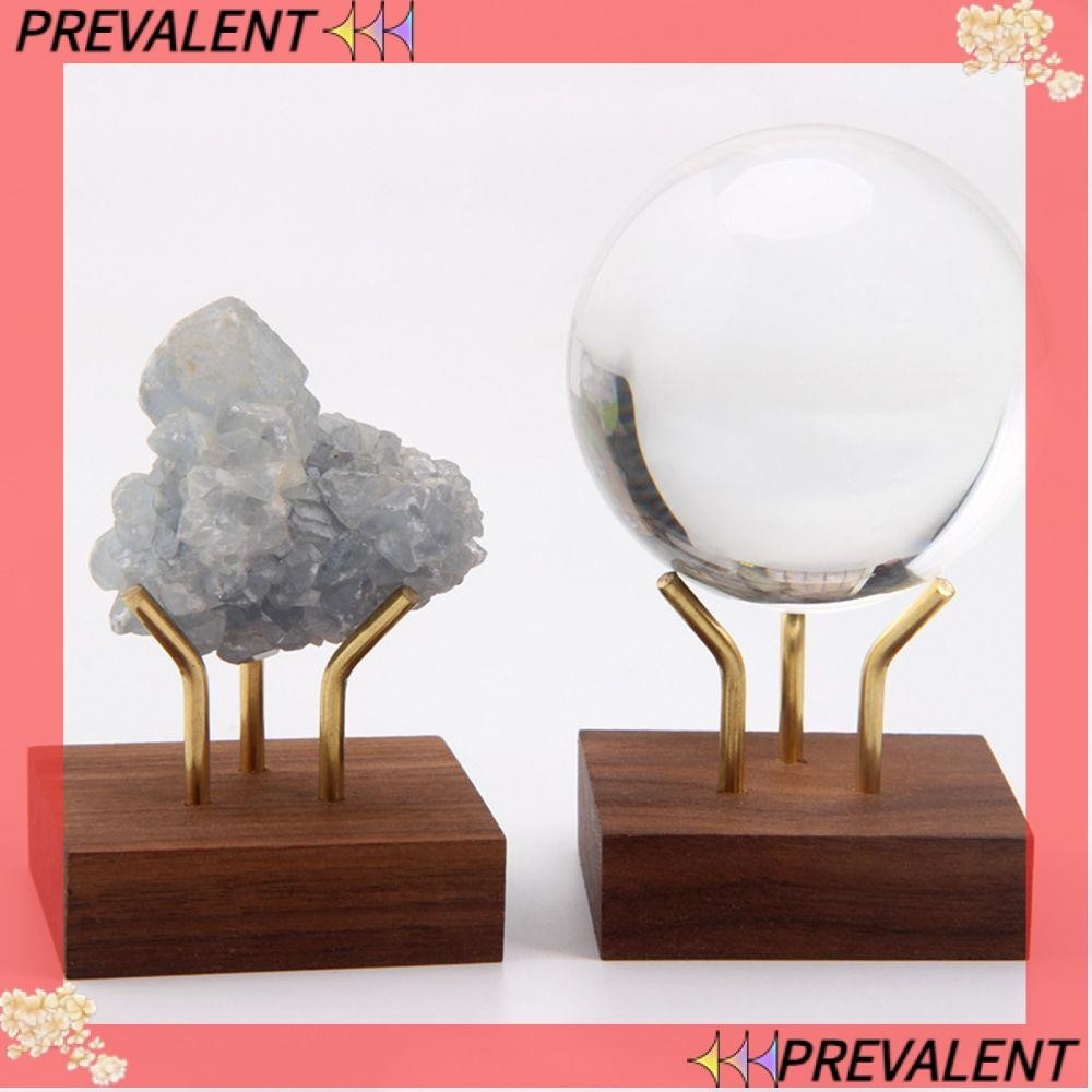 PREVALENT Brass Arm Crystal Ball Display Stand Quartz Square Crystal ...