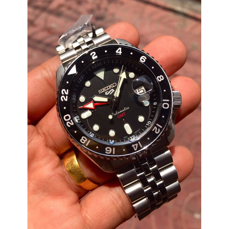 Seiko 5Sport GMT Automatic diver’s 100M SSK001K | Shopee Thailand