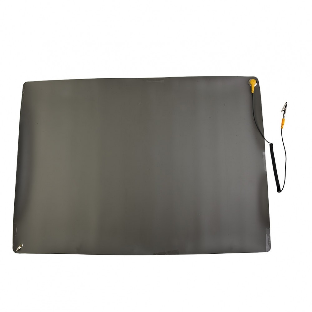 ESD Grounding Mat Black Anti-Static With Ground Cord Kit Reliable High ...