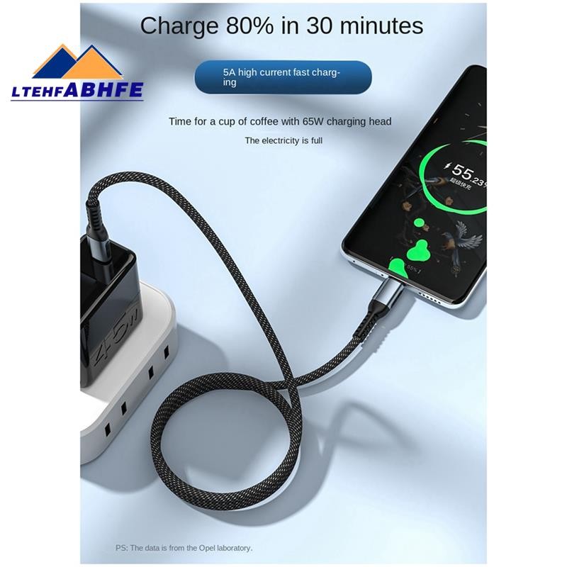 Pd 240W สายชาร์จ Double-Ended Type C ถึง USB Type C 240WPD สายเคเบิล ...