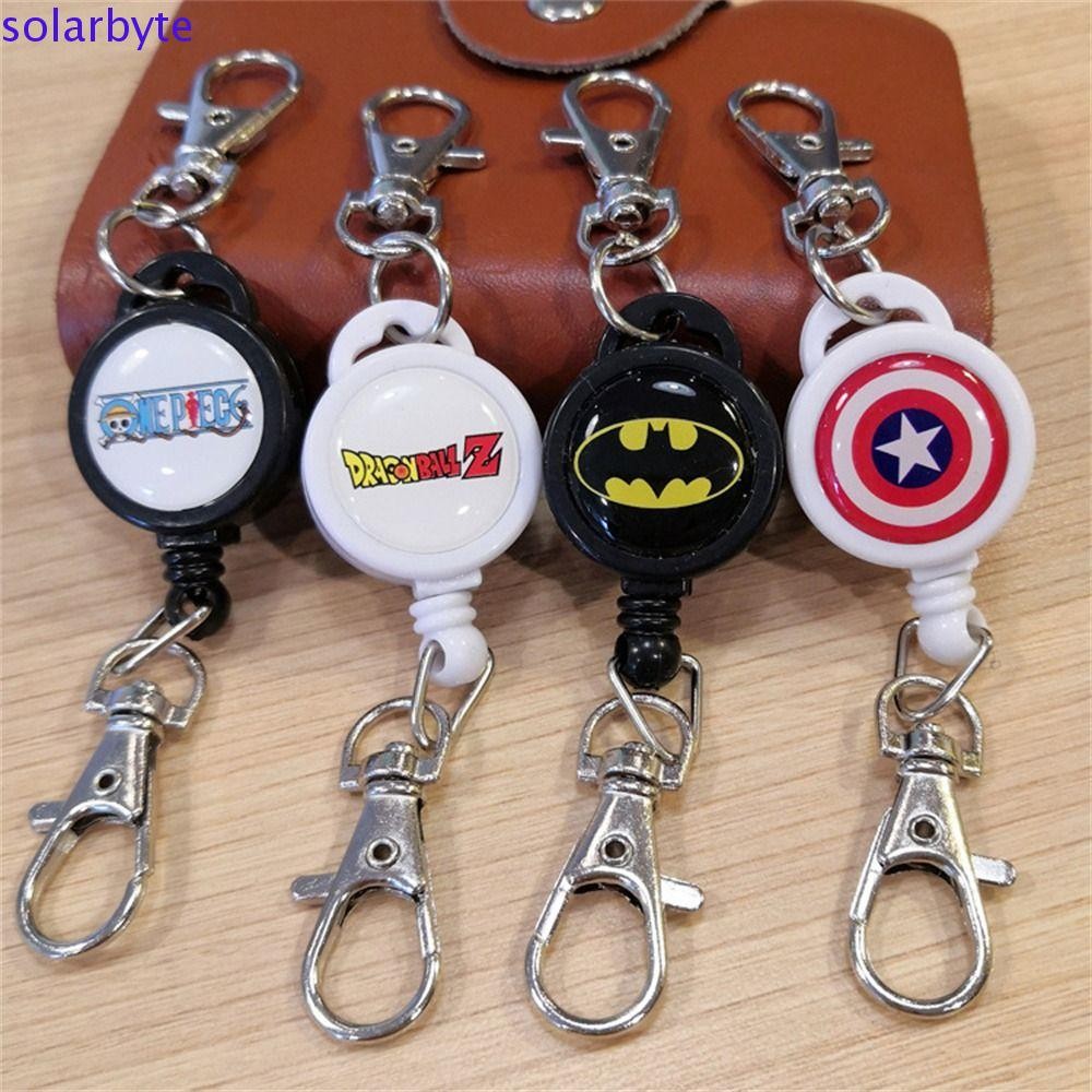 Solarbyte Badge Reel คลิปหมอน่ารักพยาบาล Badge Reel กระเป๋าจี้พวงกุญแจพวงกุญแจ ID Card คลิป ...