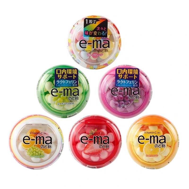 นําเข้า uha uha Taste Candy e-ma Overflowing Mavi C ยาอมออกเดทจูบง่ายต่อการพกพาของว่างไซลิทอล ...