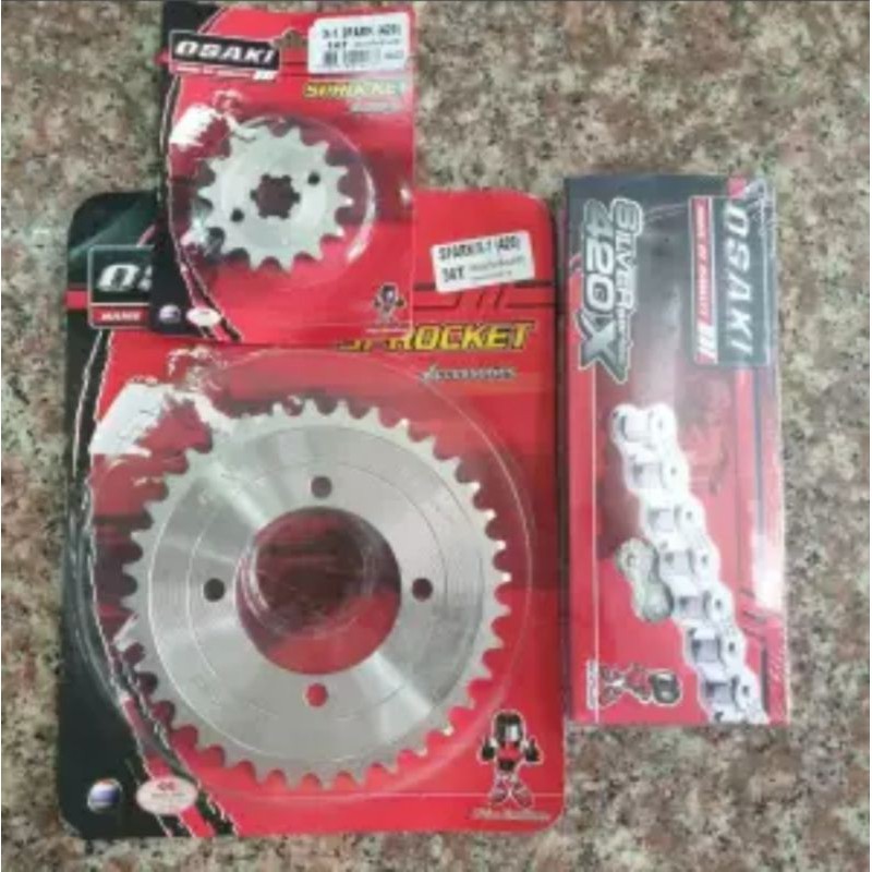 โซ่สเตอร์ tzr150,vr150,rxz,jr120 420-126-14-36t Osaki เลส | Shopee Thailand
