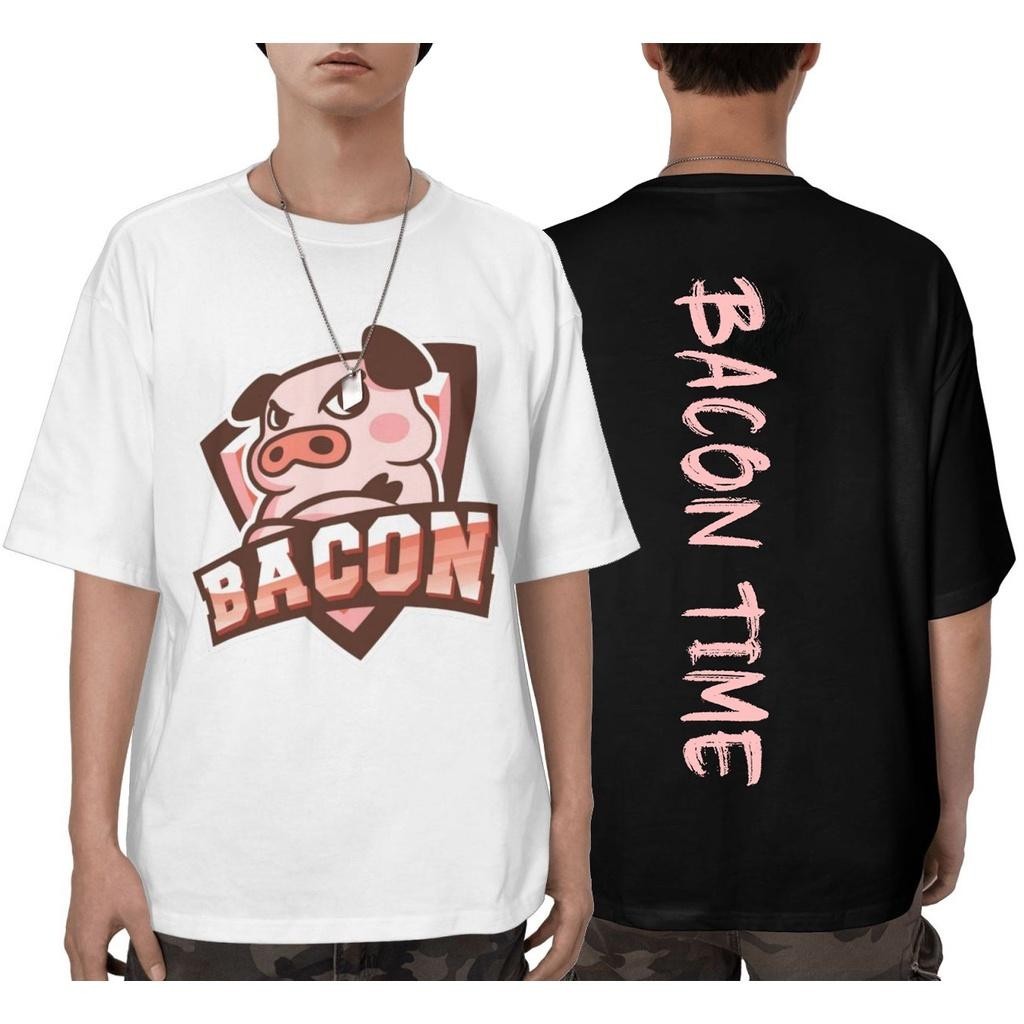 เสื้อเบคอนไทม์ เกมส์ROV แขนสั้นคอกลม Bacon Time เสื้อยืด cotton ...