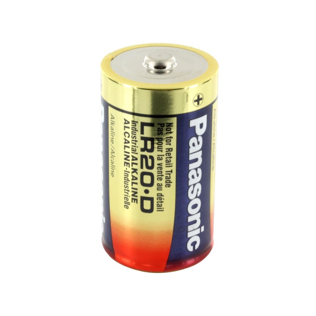 แบตเตอรี่ Panasonic Alkaline D Size (Pack Of 2) 1.5V Battery - LR20T/2B ...