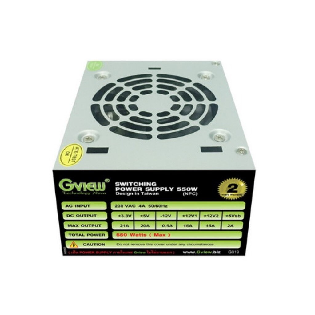 Gview SFX 550W Mini Power Supply รับประกัน 2ปี ศูนย์ไทย | Shopee Thailand