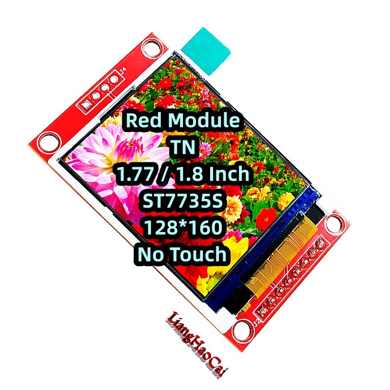 1.8 Inch Red Module No Touch Display 128*160 ST7735S 16 Bit RGB 65K ...