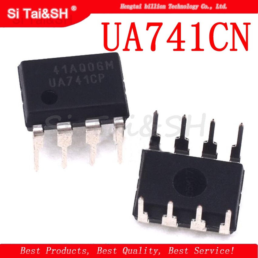 20pcs DIP8 IC UA741CN UA741CP UA741 OP Amp LM741 741 TI IC OPAMP GP 1MHZ เดิม | Shopee Thailand