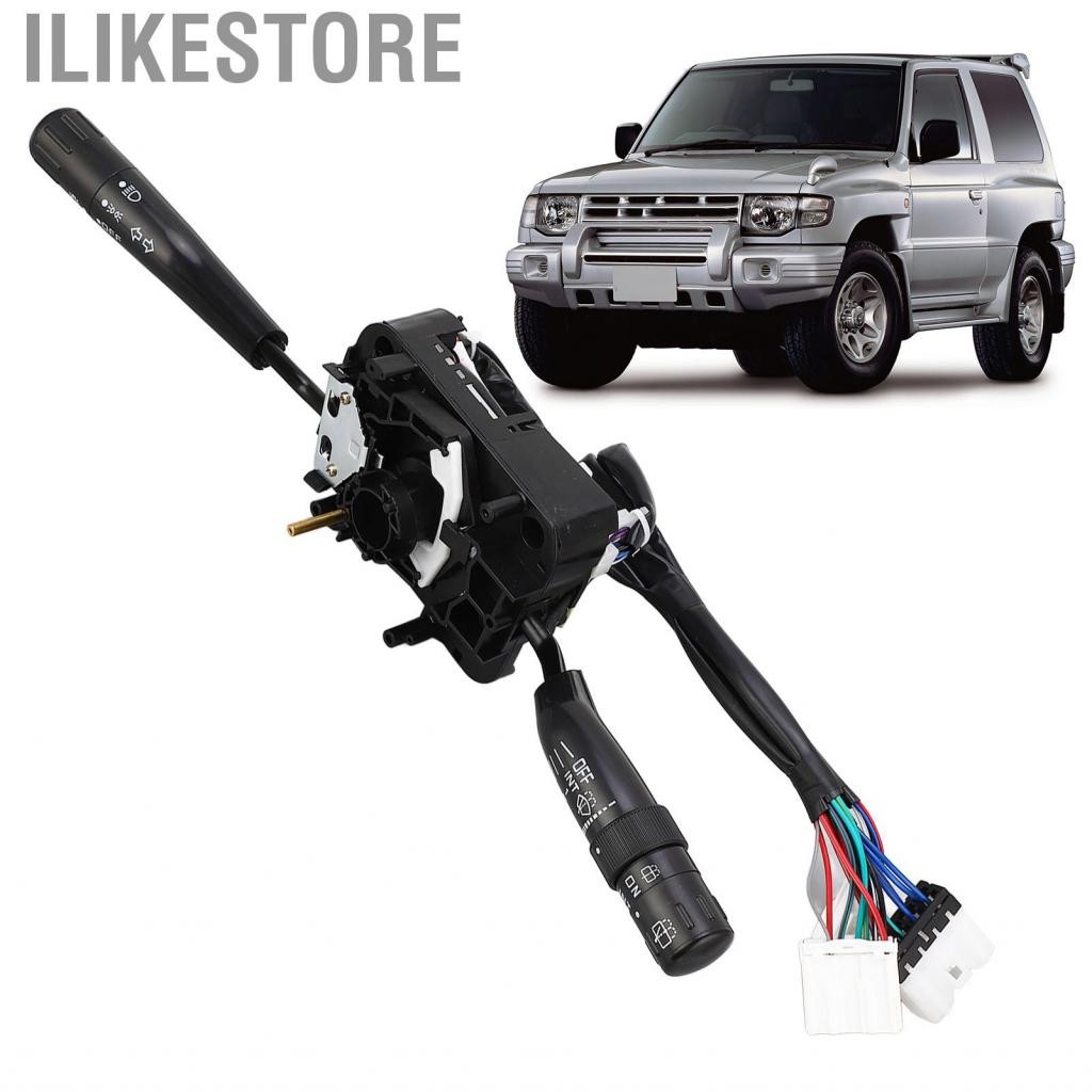 Ilikestore สวิตช์ไฟแสดงไฟเลี้ยวไฟหน้า Wiper ชุด MR301406 สำหรับ Pajero ...