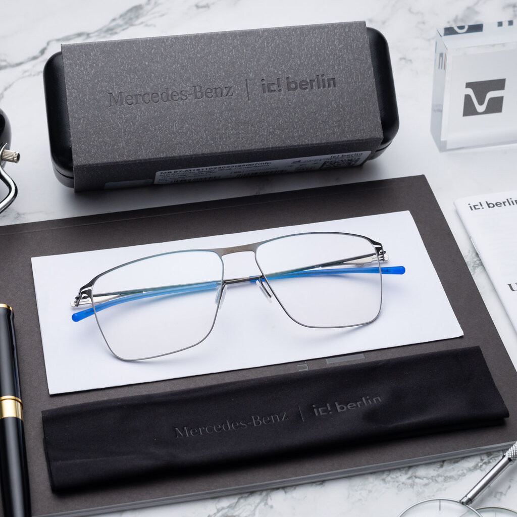 กรอบแว่น IC BERLIN MB08 Gunmetal | Shopee Thailand