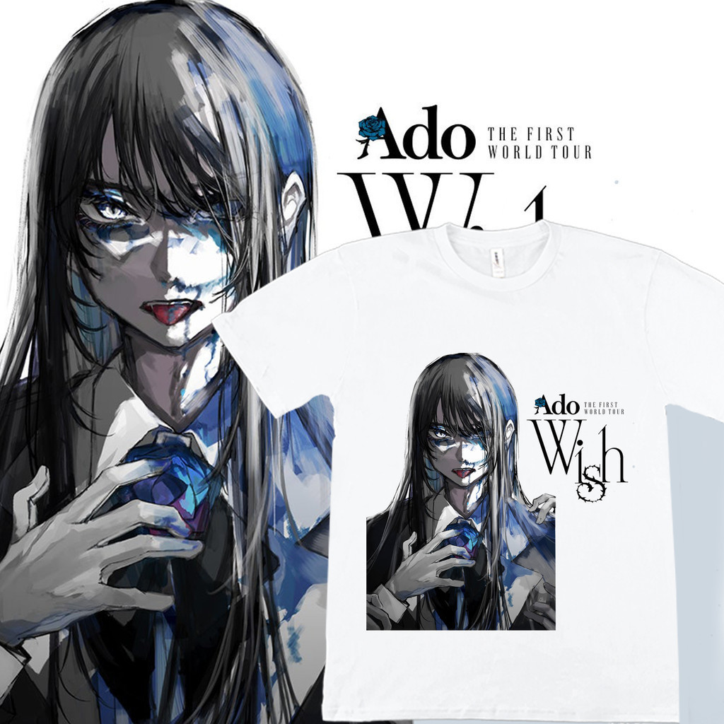 Ado THE FIRST WORLD TOUR ''Wish'' ที่กรุงเทพฯ เสื้อยืดแขนสั้นแฟนคลับ S ...