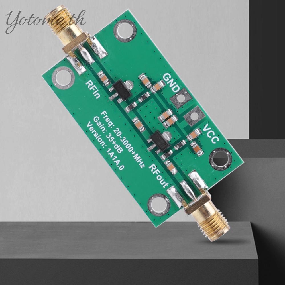 เครื่องขยายเสียงสัญญาณ RF บรอดแบนด์ 35dB LNA 5-3500MHz RF | Shopee Thailand