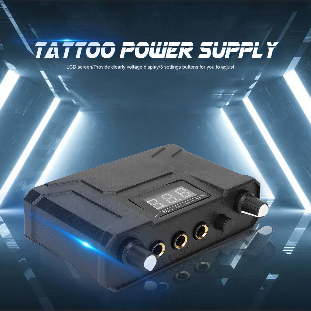 Master Sculptor Tattoo Power Supply หน้าจอ LCD Double Output Liner ...