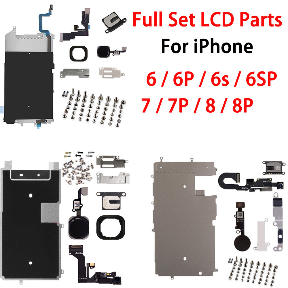 ชุดอะไหล่ซ่อมหน้าจอ LCD เต็มจอ สําหรับ iPhone 6 6p 6s 6sP 7 7P 8 8 Plus ...