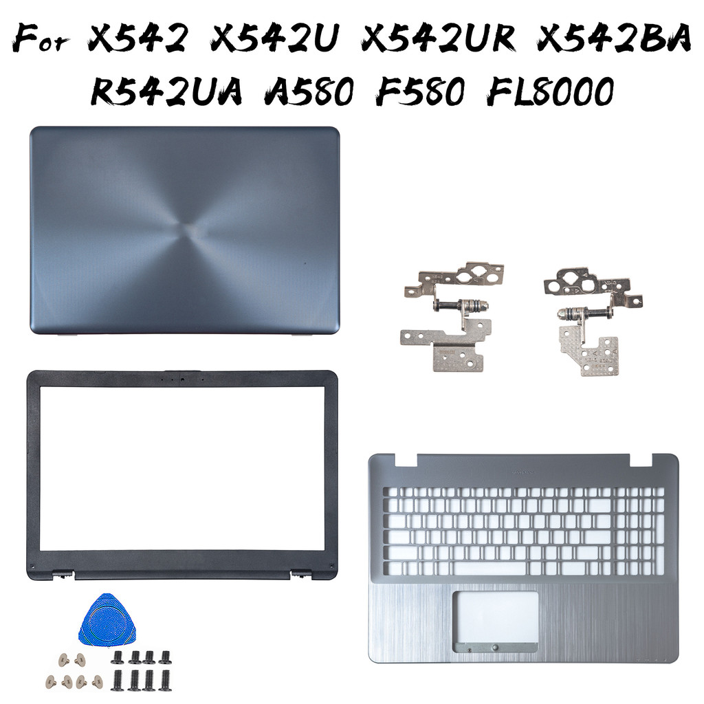 สําหรับ ASUS X542 X542U X542UR X542BA R542UA A580 F580 FL8000 ฝาหลังด้านหน้า Bezel Palmrest ...