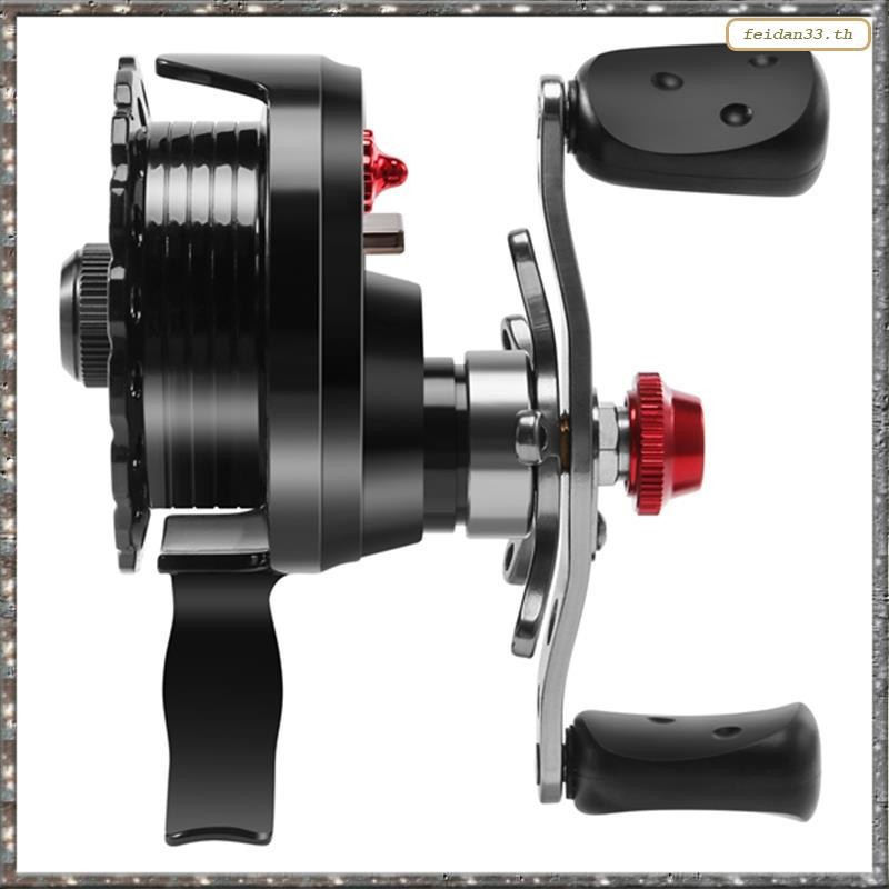 [ล วฮย] DWS60 4 + 1BB 2.6:1 65มม ล้อรอกตกปลาบินพร้อมรอกตกปลาเท้าสูงขวา ...