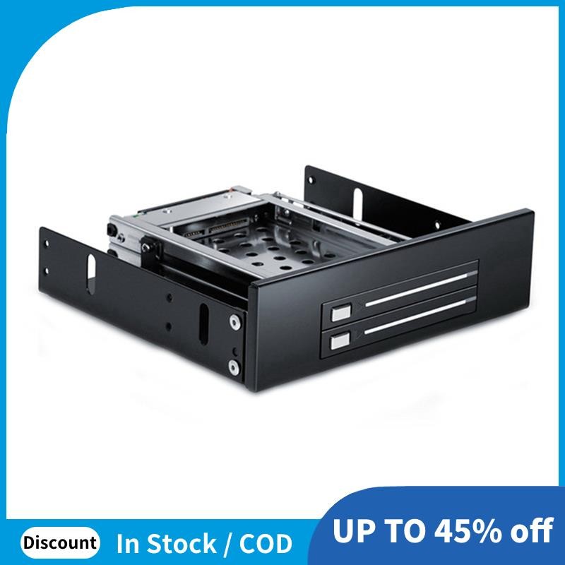 ฮาร ดไดรฟ Dual Bay Sata2 Hdd Ssd ถาดภายใน Mobile Rack Enclosure