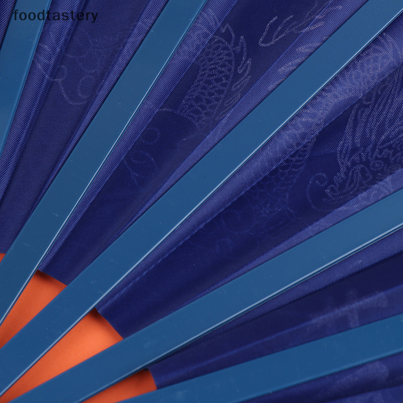 Fty พัดพลาสติก แบบพับได้ ลายมังกรฟินิกซ์ สไตล์จีน | Shopee Thailand