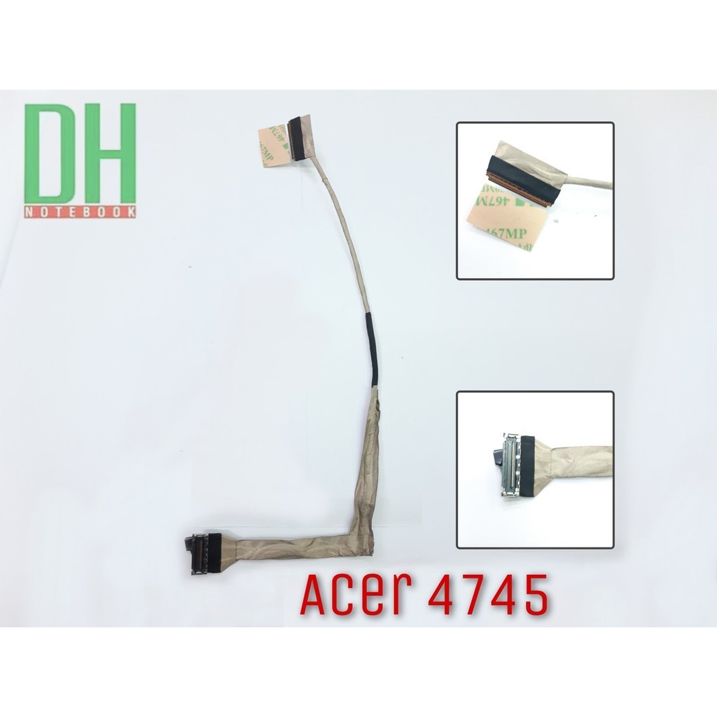 สายแพร ACER Aspire 4745 Video Cable อะไหล่ ใช้งานกับรุ่น 4745, 4820 ...