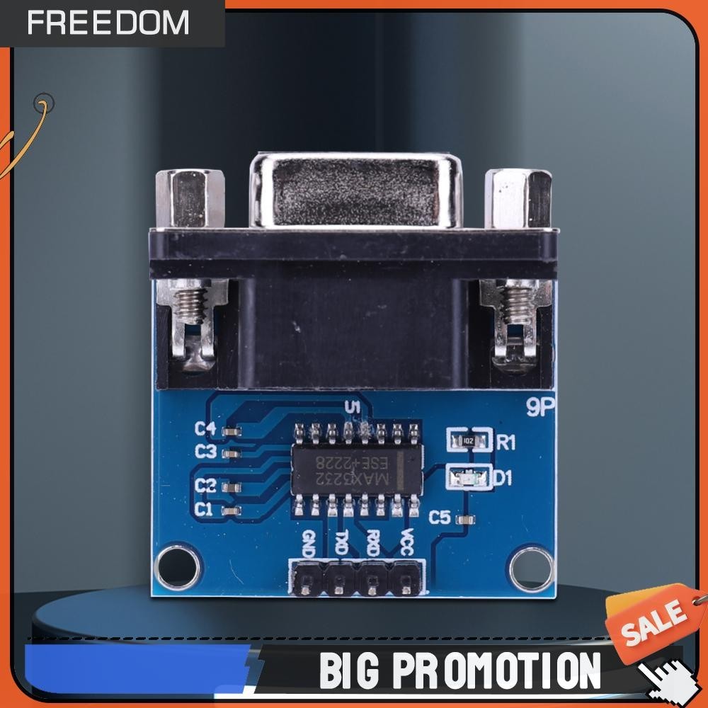 บอร์ดกระพริบ MAX3232 RS232 เป็น TTL MAX232 3.3V-5.5V ตัวเมีย Serial ...