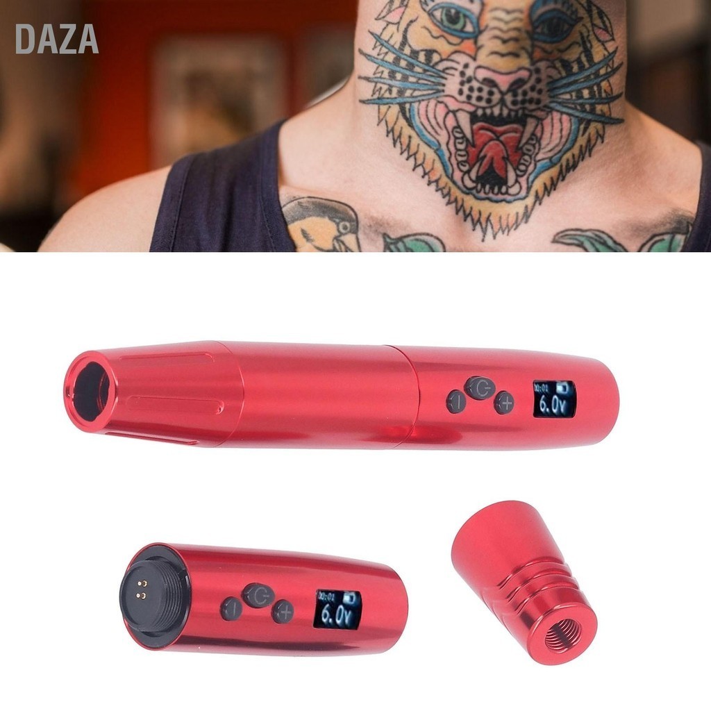 DAZA 900mAh ไร้สายแต่งหน้าชุดเครื่อง 2.8 มม.2 แบตเตอรี่ชาร์จจอแสดงผล ...