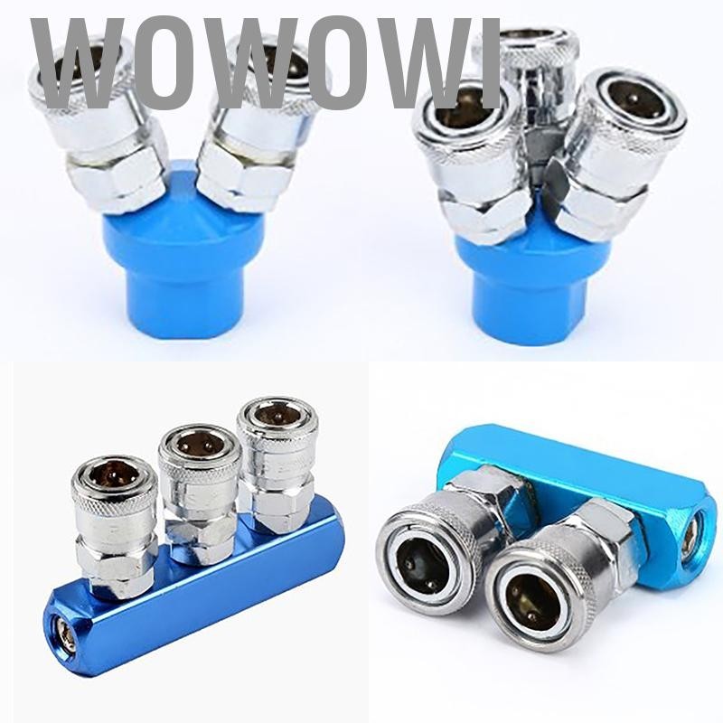 Wowowi Air Hose Splitter Wear Corrosion Resistance Compressor Manifold ...