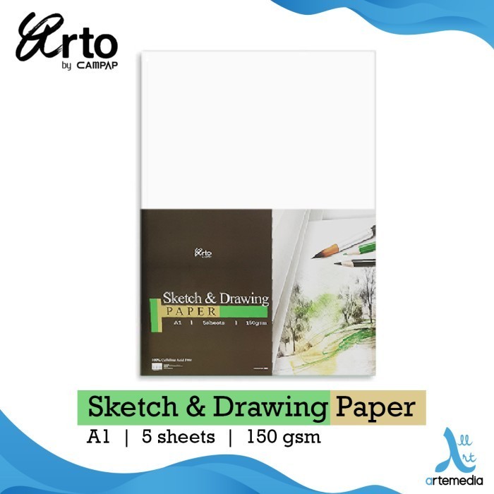 Arto A1 Sketch และ Drawing Paper Pack | Shopee Thailand
