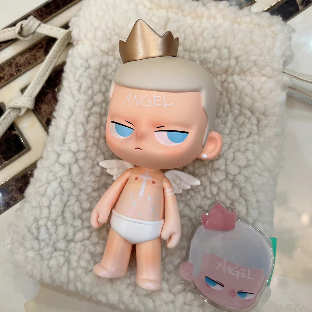 [ของแท้] ตุ๊กตาฟิกเกอร์ POPMART KUBO The Angel & Devil ขนาดใหญ่ สําหรับ ...