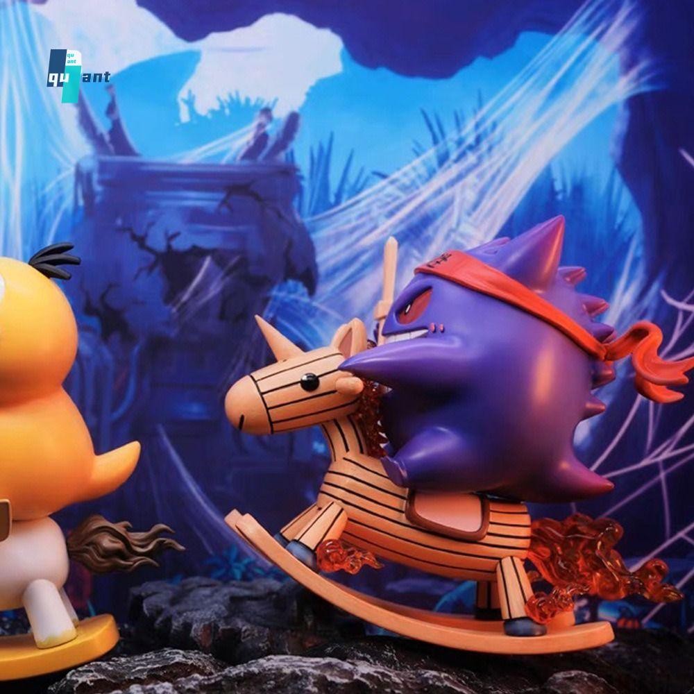 Quantumsky อะนิเมะตุ๊กตา, Psyduck & Gengar โยก Marco Pada เป็ดอะนิเมะ Action Figure, ตุ๊กตารุ่น ...