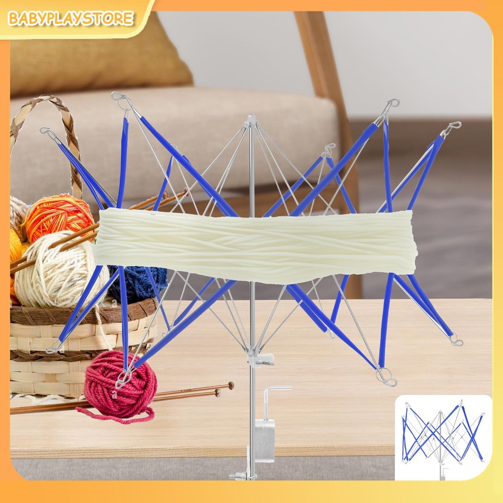 เส้นด้าย Ball Winder พร้อมตาราง Clamp ร่มพับเส้นด้าย Winder ที่มี ...