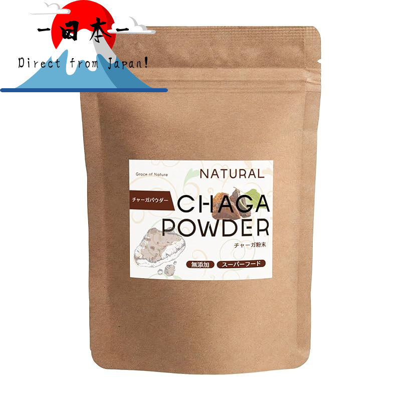 [Direct from Japan] Grace of Nature Chaga Powder - Pure, Additive-Free ...