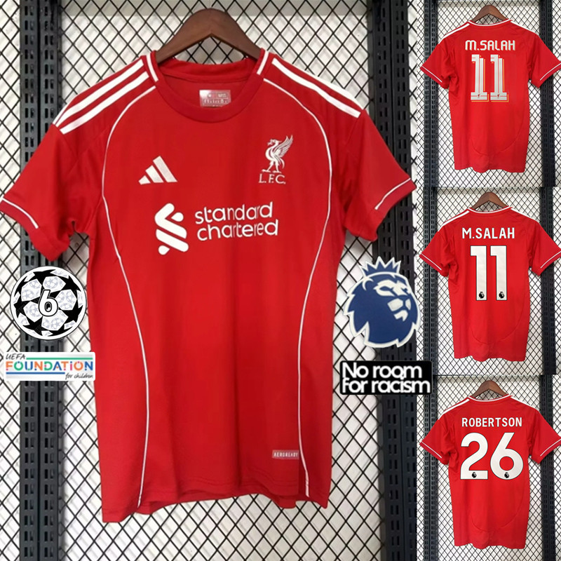 2526 Liverpool 2025/26 Home เสื้อฟุตบอลผู้ชาย Thailand AAA+เสื้อคุณภาพ ...