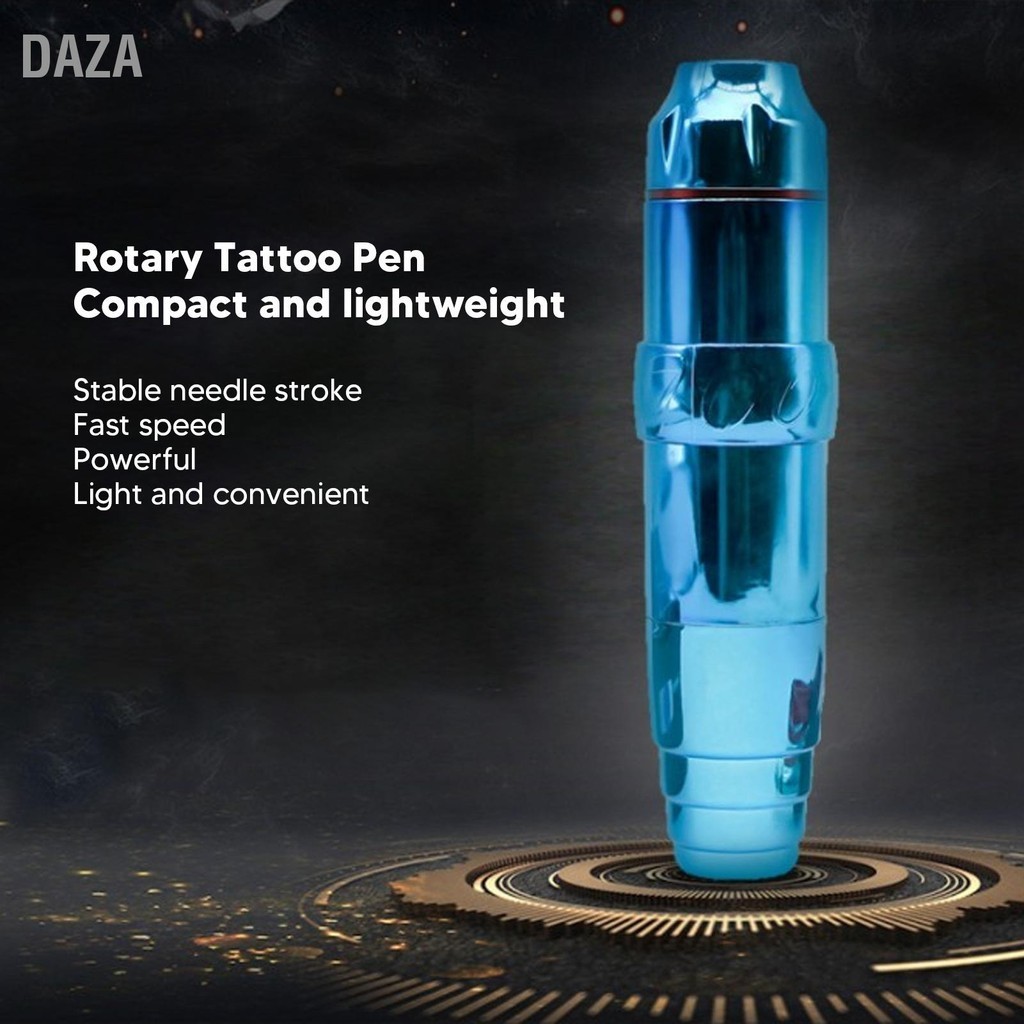 DAZA เครื่องสักโรตารีตลับหมึกเข็มมอเตอร์ที่มีประสิทธิภาพ Stable Stroke ...