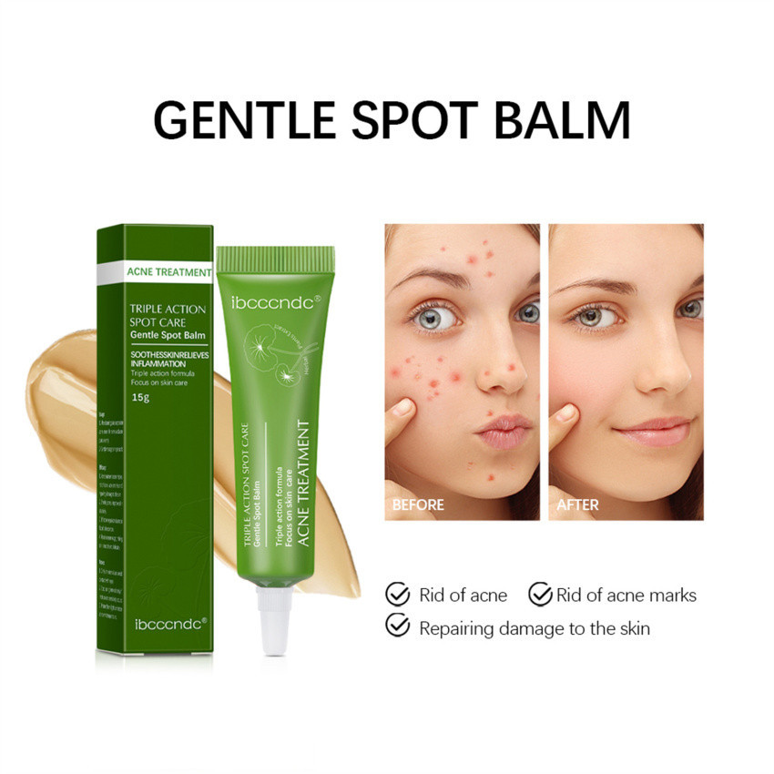 Ibcccndc Acne Plus Triple Action Spot Care Balm บาล์มลบรอยแผลเป็นจากสิว ...