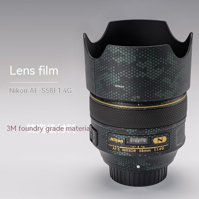 สติกเกอร์ฟิล์ม ป้องกันเลนส์กล้อง 3 เมตร สําหรับ Nikon AF-S 58 F1.4G | Shopee Thailand