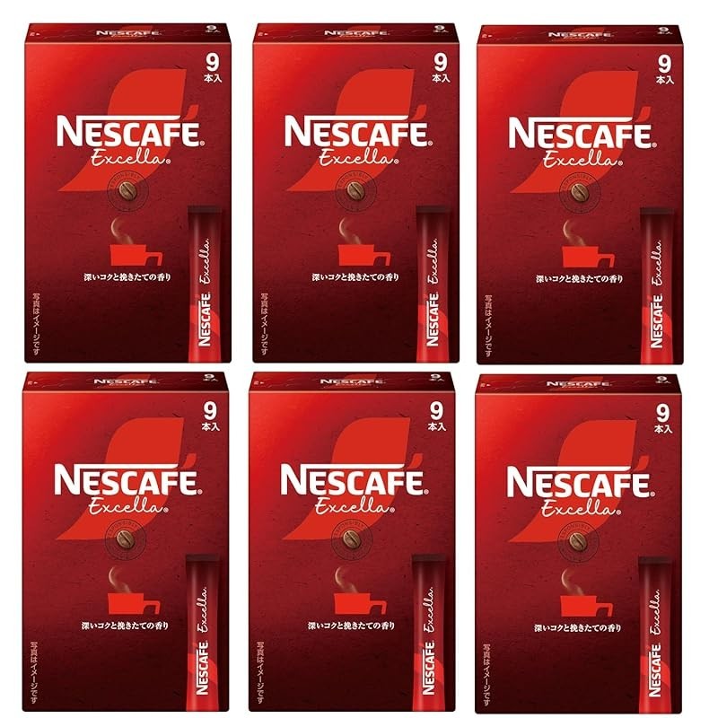 Ships from Japan.Nescafe Excera Sticks Black 9p x 6pcs | Shopee Thailand