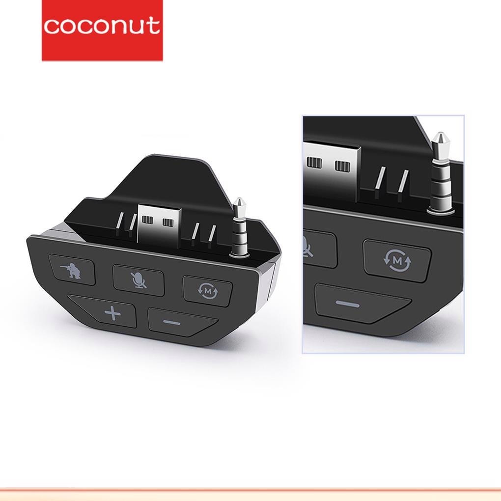 【Coco】อะแดปเตอร์แปลงหูฟังสเตอริโอ 3.5 มม. สําหรับ Xbox one Controller ...