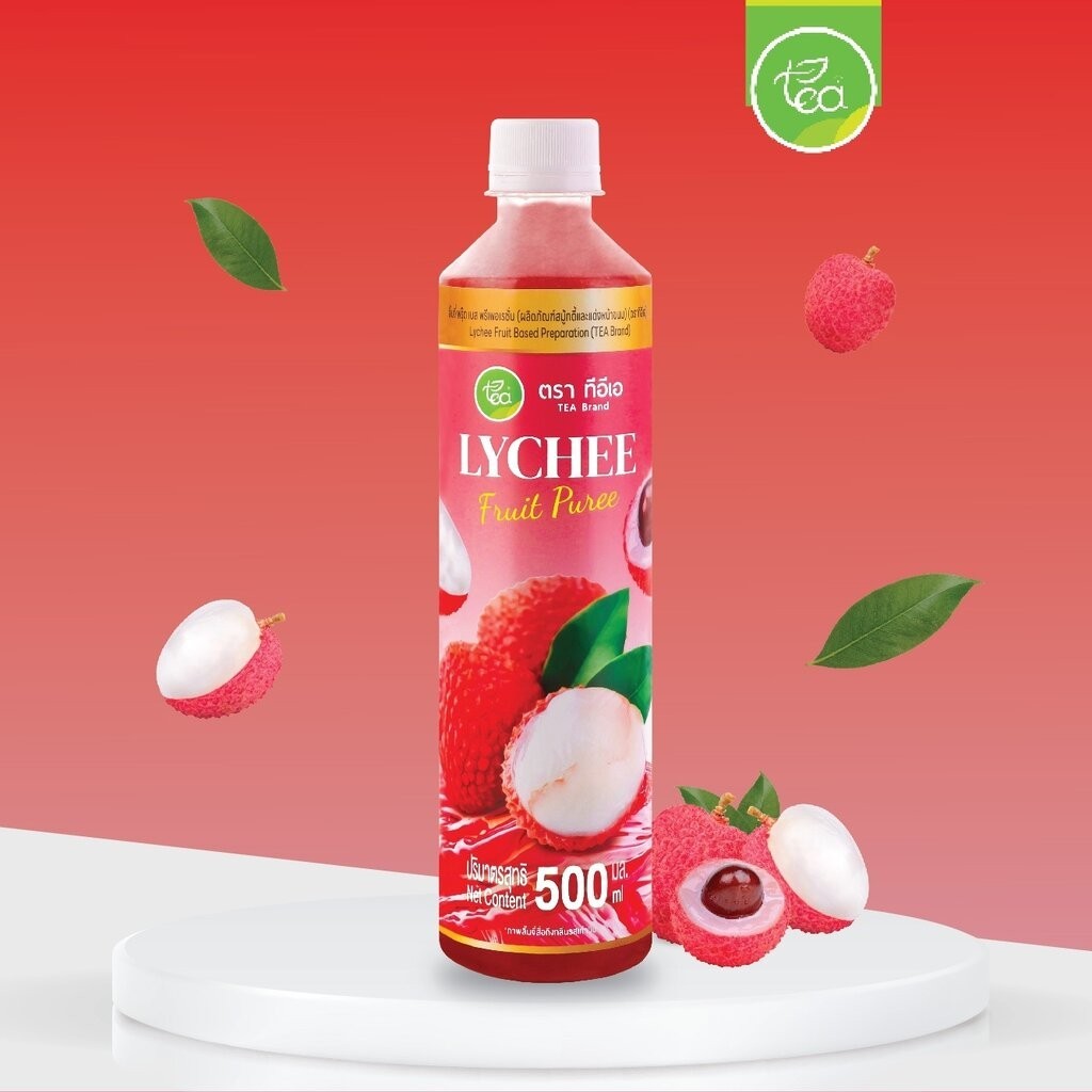 ไซรัปลิ้นจี่ ไซรัปเพียวเร่ ผสมเนื้อผลไม้เข้มข้น Lychee Fruit Based Preparation 500ml | Shopee ...