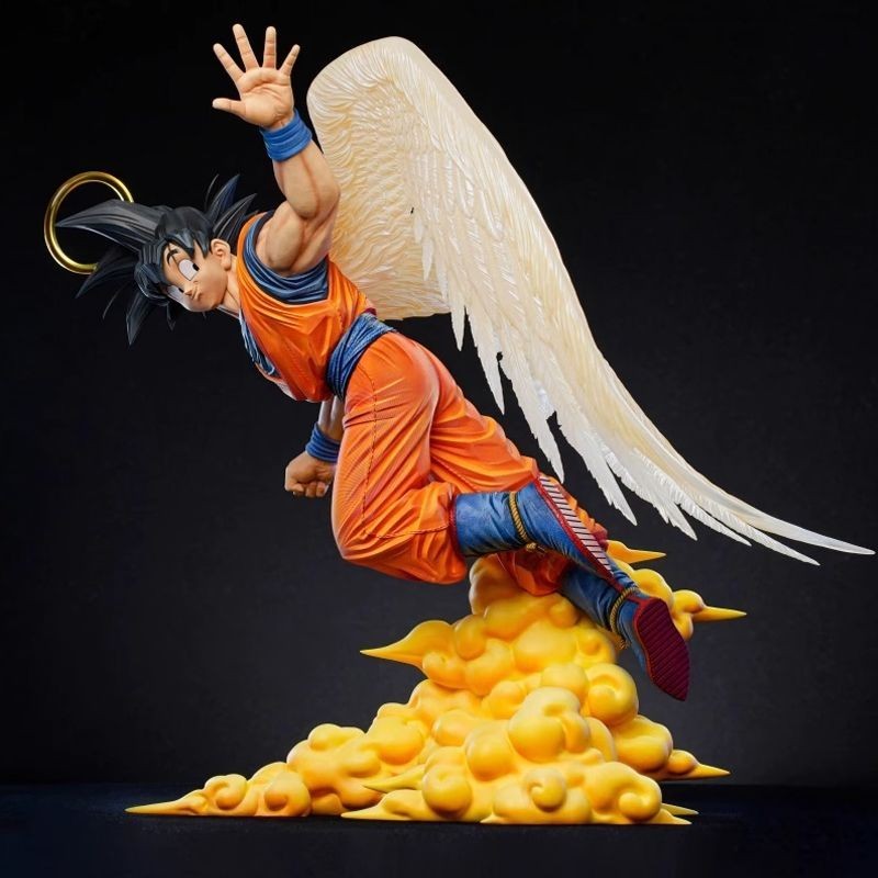 ฟิกเกอร์ Dragon Ball CS Angel Goku Goodbye Scene Anime King GK สําหรับ ...