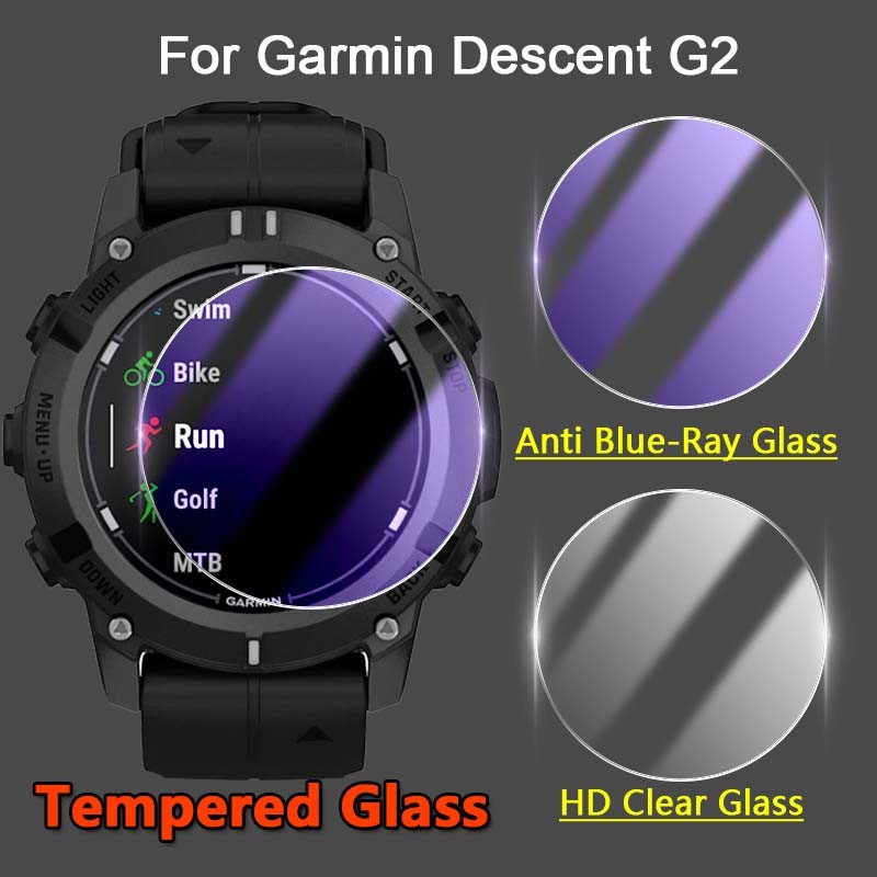 2-6 ชิ้นสําหรับ Garmin Descent G2 SmartWatch 2.5D Ultra Slim Clear/Anti ...