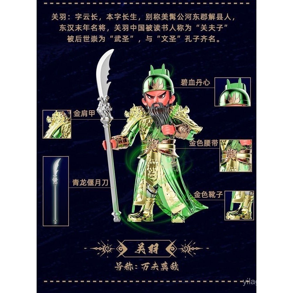 ประกอบสามก๊ก Collector's Edition Series Fengyun # Building Block ...