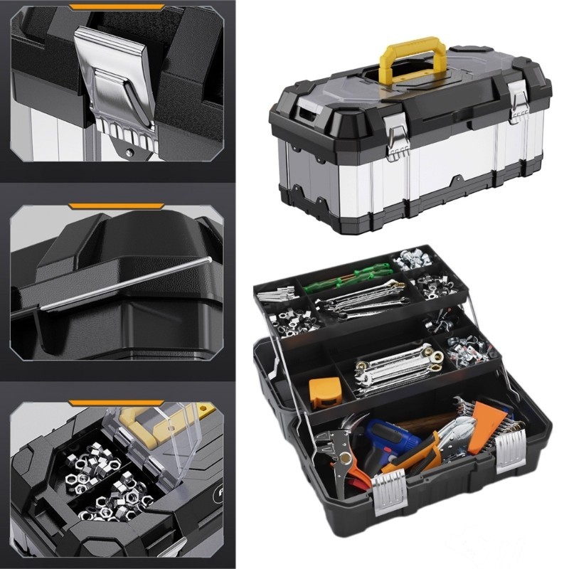 Alilin Toolbox Multi functional Home Tool Kit ปลอดภัยและดีต่อสุขภาพ ...