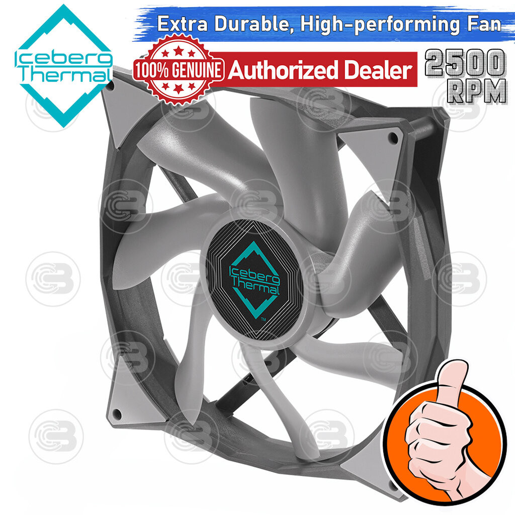 [CoolBlasterThai] Iceberg Thermal IceGALE Xtra 140 Gray Fan Case (size ...