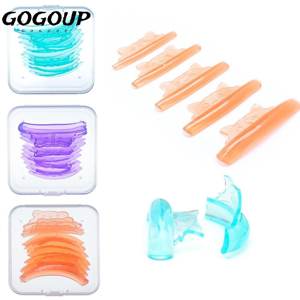 Gogoup 5 คู่ Cat Shape Lash Lift Perm Pad, Applicator เครื่องมือ ...