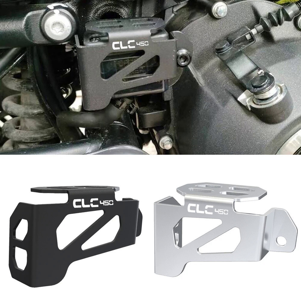 ฝาครอบถังน้ํามันเบรกหลังรถจักรยานยนต์ สําหรับ CFMOTO CLC450 Bobber 450 ... ฝาครอบถังน้ํามันเบรกหลังรถจักรยานยนต์ สําหรับ CFMOTO CLC450 Bobber 450 ...